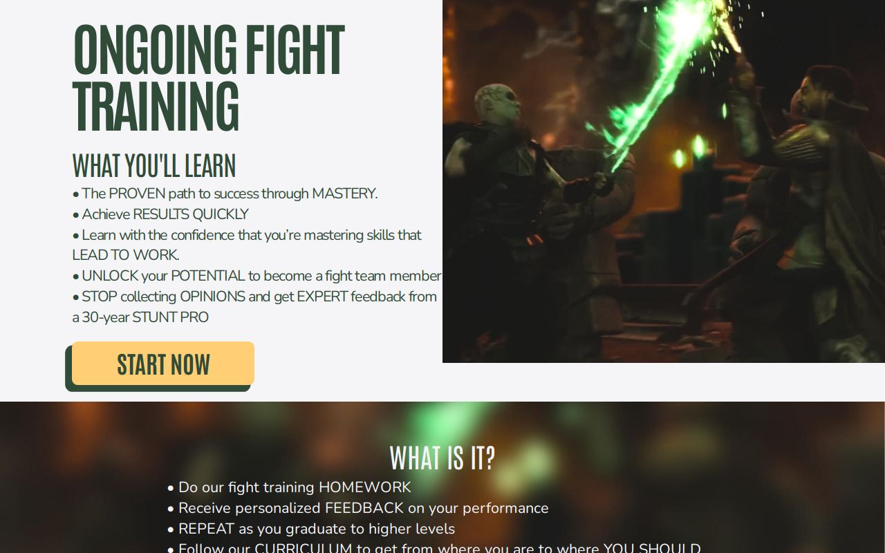 Ongoing Fight Training